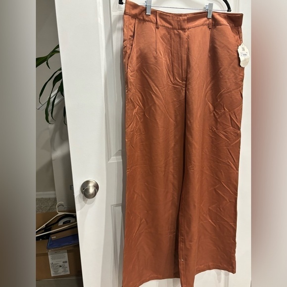 Altar'd State | Pants & Jumpsuits | Altard State Bronze Wide Leg ...